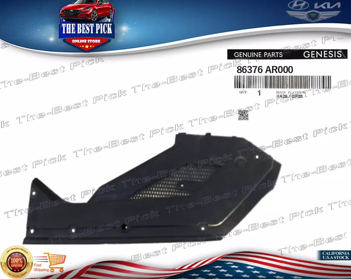 ⭐GENUINE⭐ COVER ASSY-RADIATOR UPR RIGHT RH FOR GENESIS GV70 20-24 8637 ...