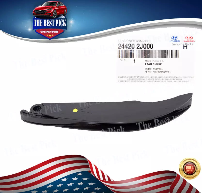 ⭐ Genuine ⭐ Camshaft Cam Tensioner Arm For HYUNDAI KIA 2.0L 244202J000 ...