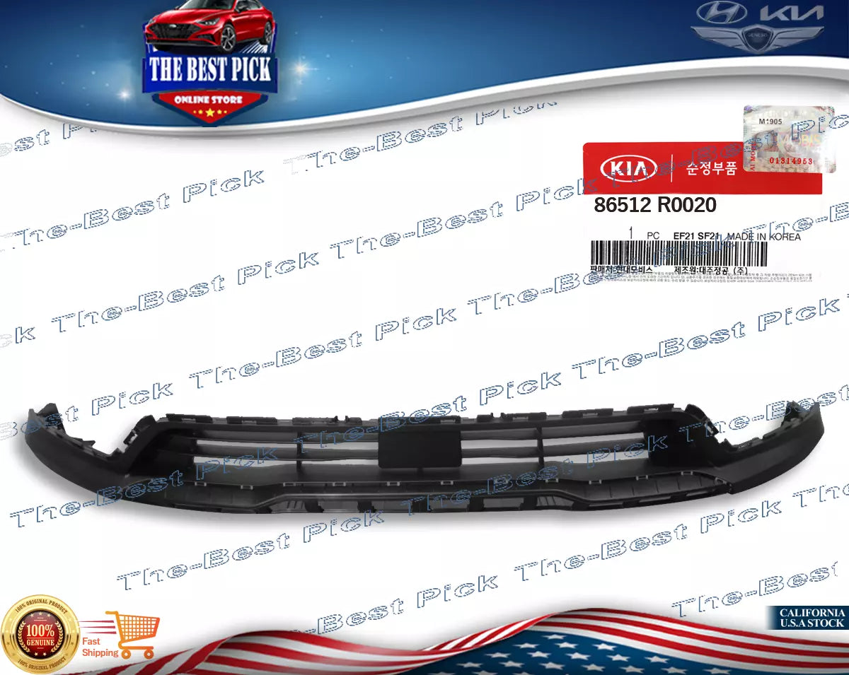 ⭐GENUINE⭐ 2021-2023 KIA CARNIVAL FRONT LOWER BUMPER COVER TEXTURED 865 ...