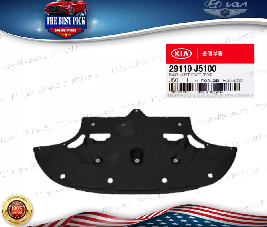 ⭐GENUINE⭐ Panel Under Cover Engine Front KIA STINGER 3.3L 2018-2021 29 ...