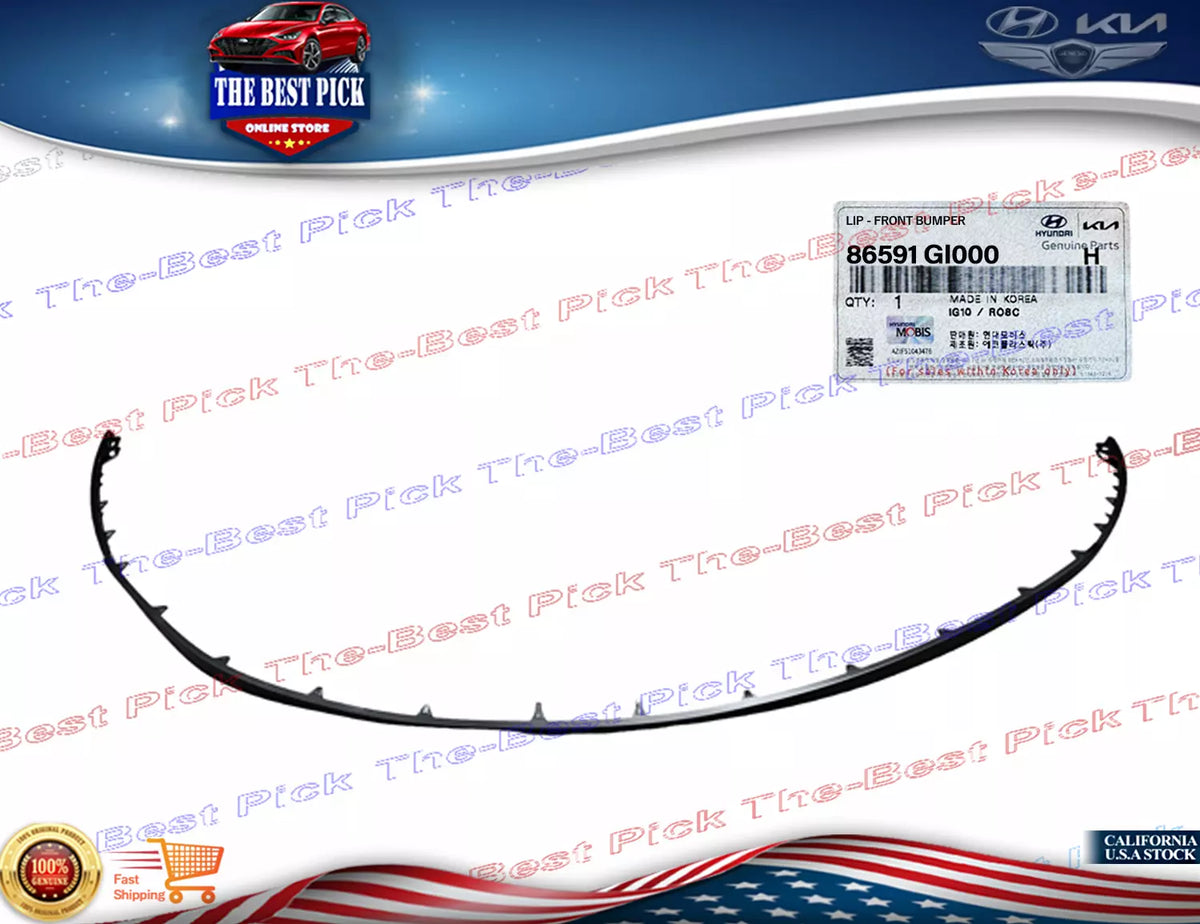 ⭐GENUINE⭐ Front Bumper Lower Deflector Lip 2022-2023 Hyundai Ioniq 5 8 ...
