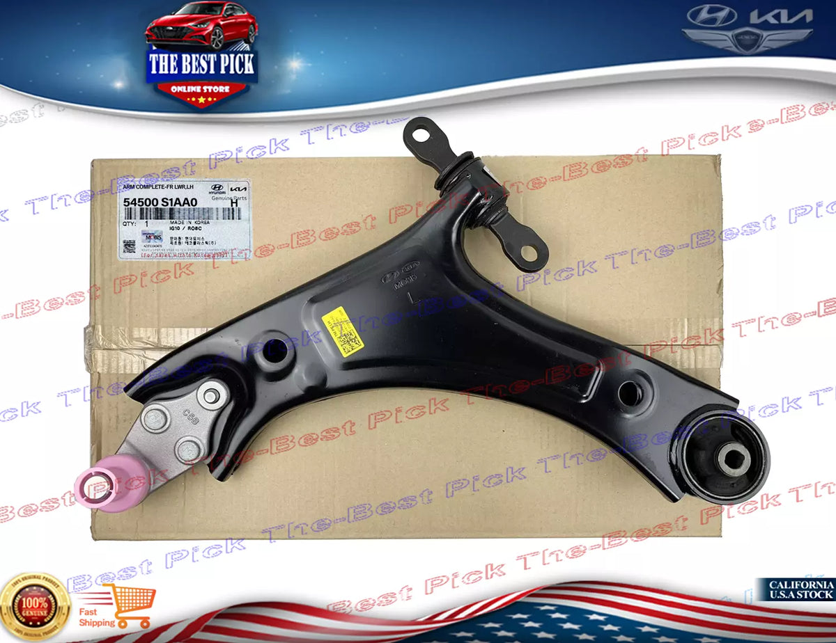 ⭐GENUINE⭐ Front Lower Control Arm LEFT For 2021-2024 Hyundai Santa Fe ...