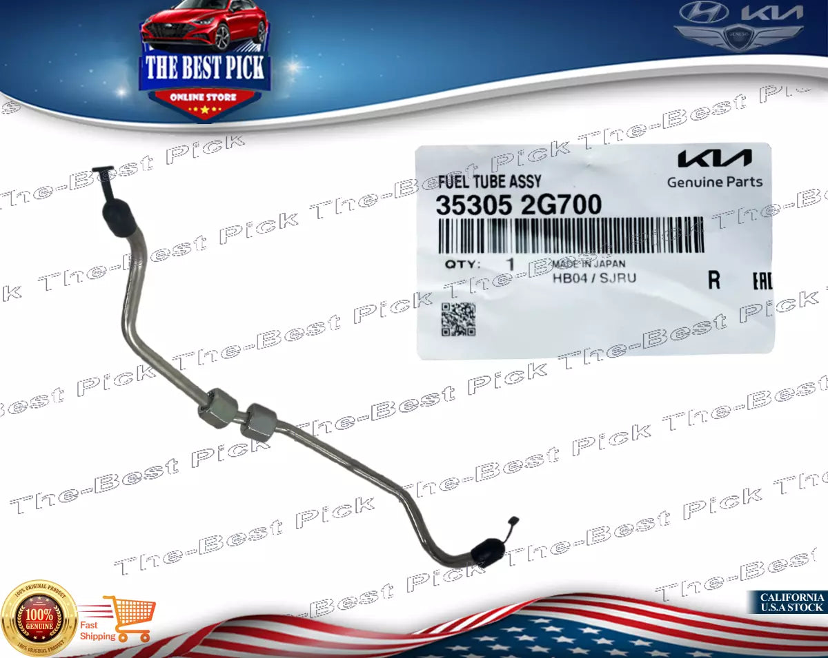 ⭐GENUINE⭐ High Pressure Fuel Pump Tube for Hyundai/Kia 353052G700 – Al-Jabi