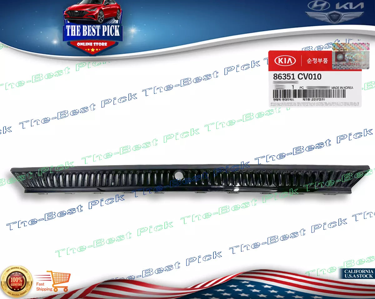 ⭐GENUINE⭐ Grille Front Bumper for Camera Kia EV6 2022-2024 86351CV010 ...
