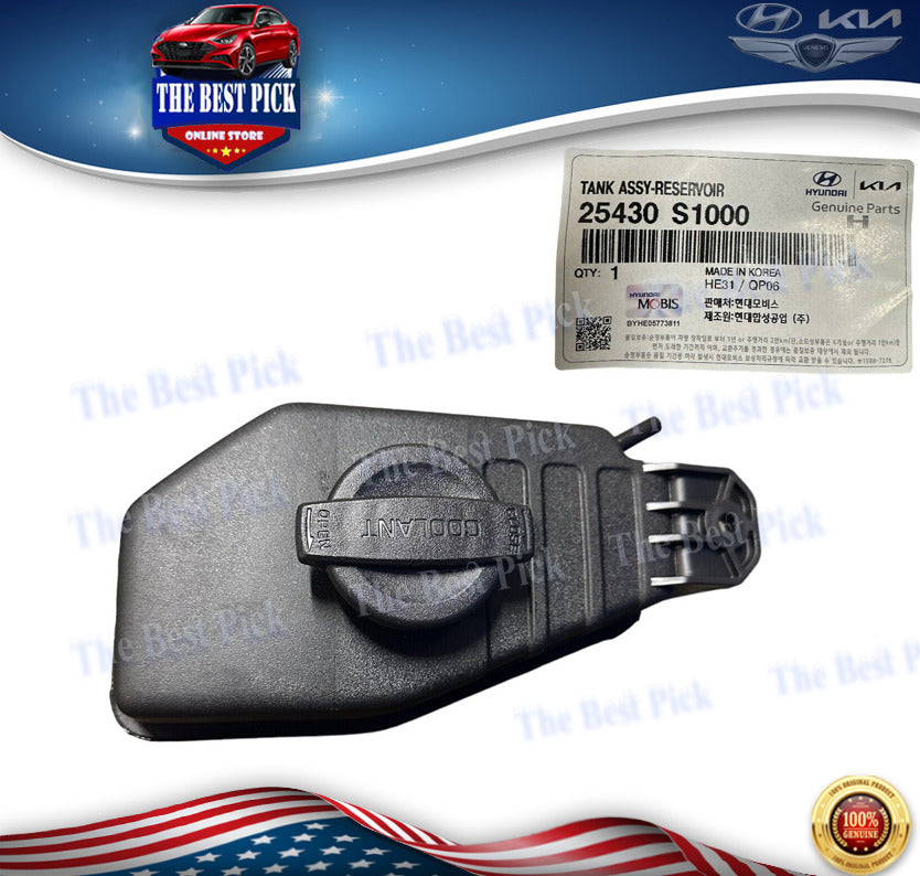 ⭐GENUINE⭐ Engine Coolant Reservoir 25430S1000 Hyundai Santa Fe Telluri ...