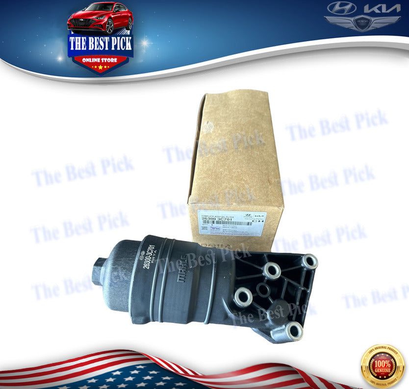 ⭐GENUINE⭐ Hyundai KIA K900 Engine Oil Filter Housing for Genesis Coupe ...