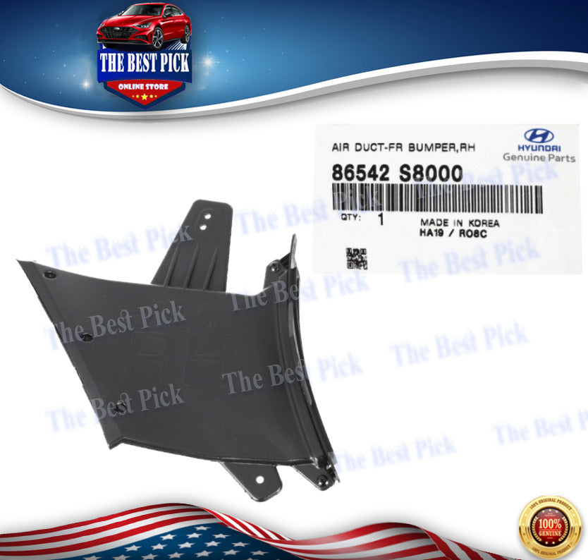 ⭐GENUINE⭐ Front Bumper Air Duct Right For HYUNDAI Palisade 2020-2022 8 ...